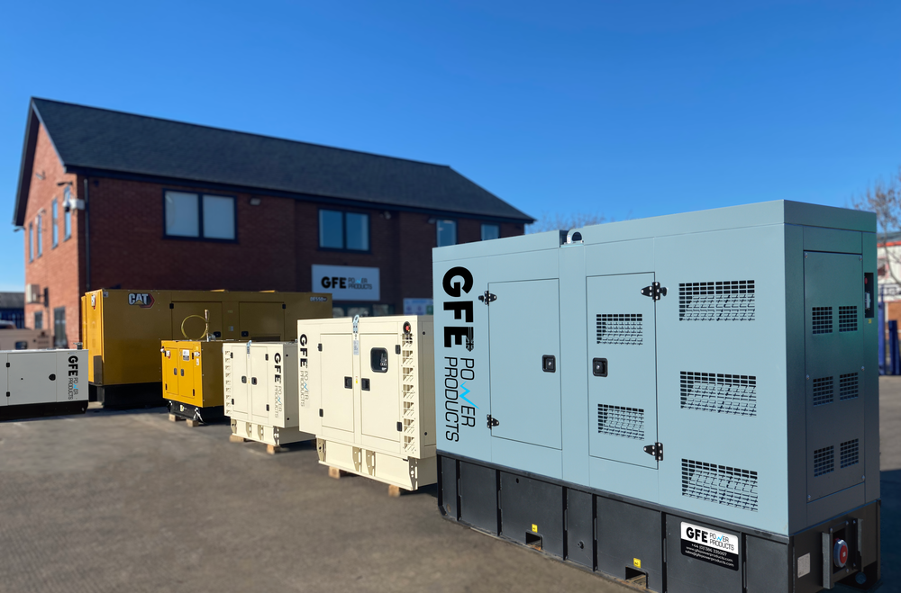 Generators - diesel, petrol and OEM supplied by GFE Power Products